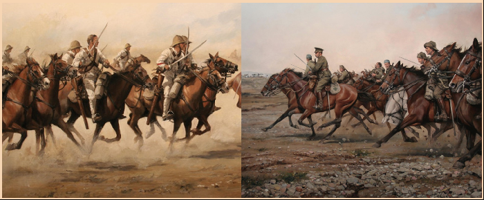 Del rayadillo al kaki :: AsociacióndeAmigosdelaAcademiadeCaballería